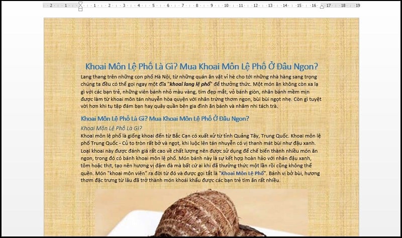 Cách thay đổi hình nền, background trong Word đơn giản, nhanh nhất