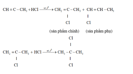 Tính chất hóa học, vật lí, Điều chế, Ứng dụng của Propin C3H4