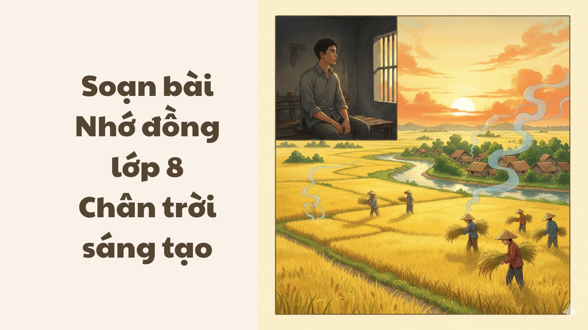 Soạn bài Nhớ đồng lớp 8 Chân trời sáng tạo đầy đủ nhất