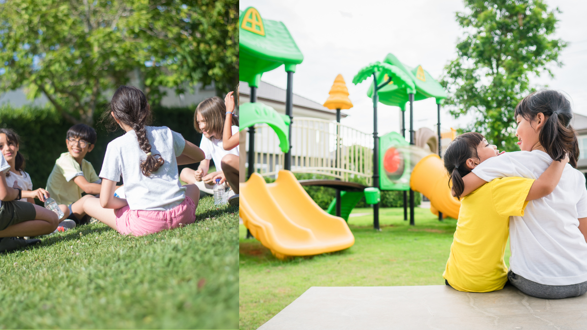 Write a paragraph about an outdoor activity at your school