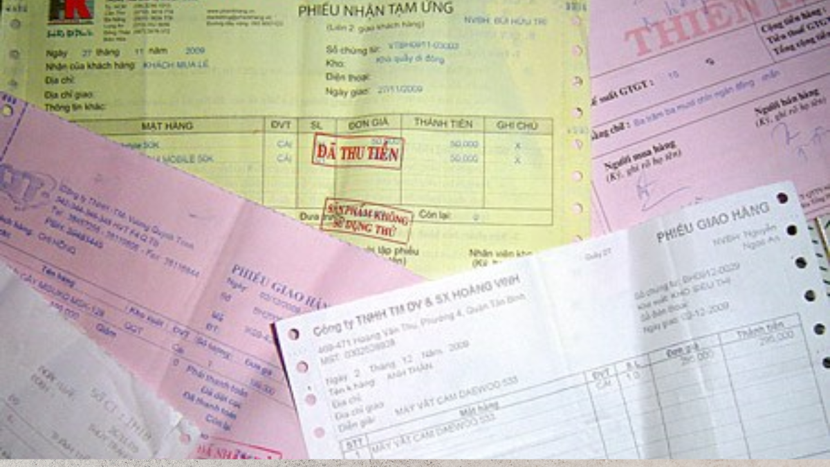 Tổng hợp 37 biểu mẫu chứng từ kế toán