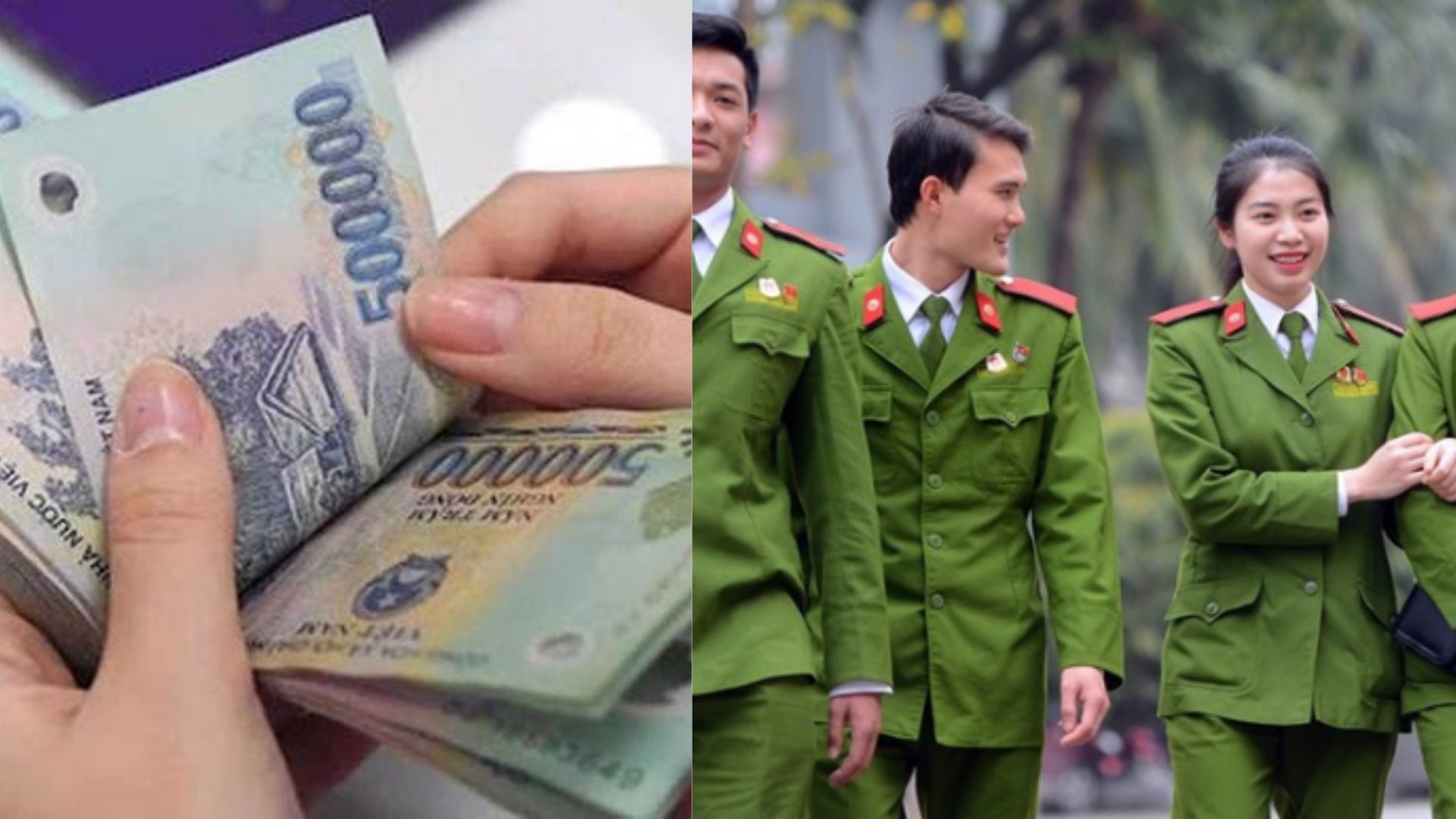 Bảng lương công an sau cải cách tiền lương 01/7/2024 mới nhất