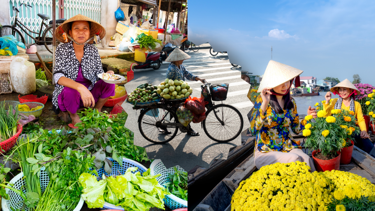 Thuyết minh về một phiên chợ quê Việt Nam siêu hay, đạt điểm cao