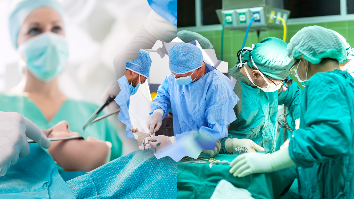 Write a paragraph about the surgeon's job