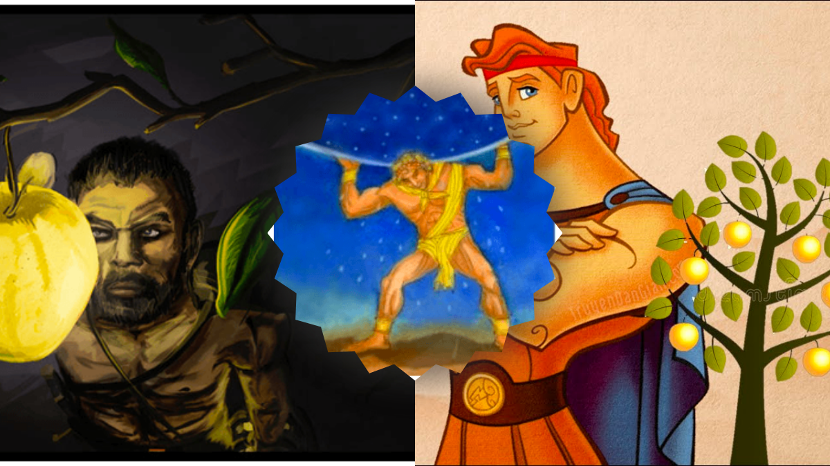 Phân tích nhân vật Hê-ra-clét trong Hê-ra-clét đi tìm táo vàng