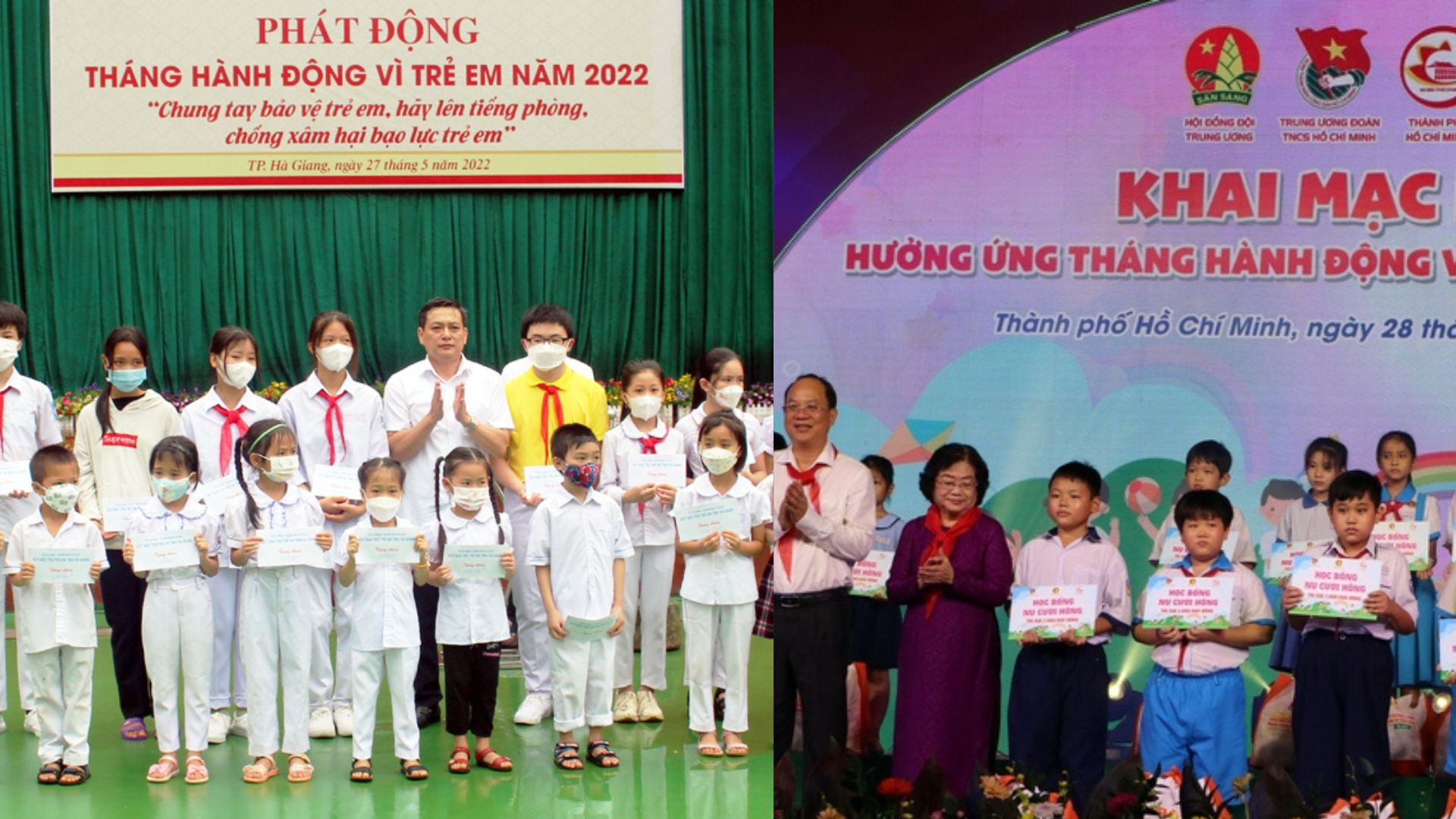 Những hoạt động chính của Tháng hành động vì trẻ em