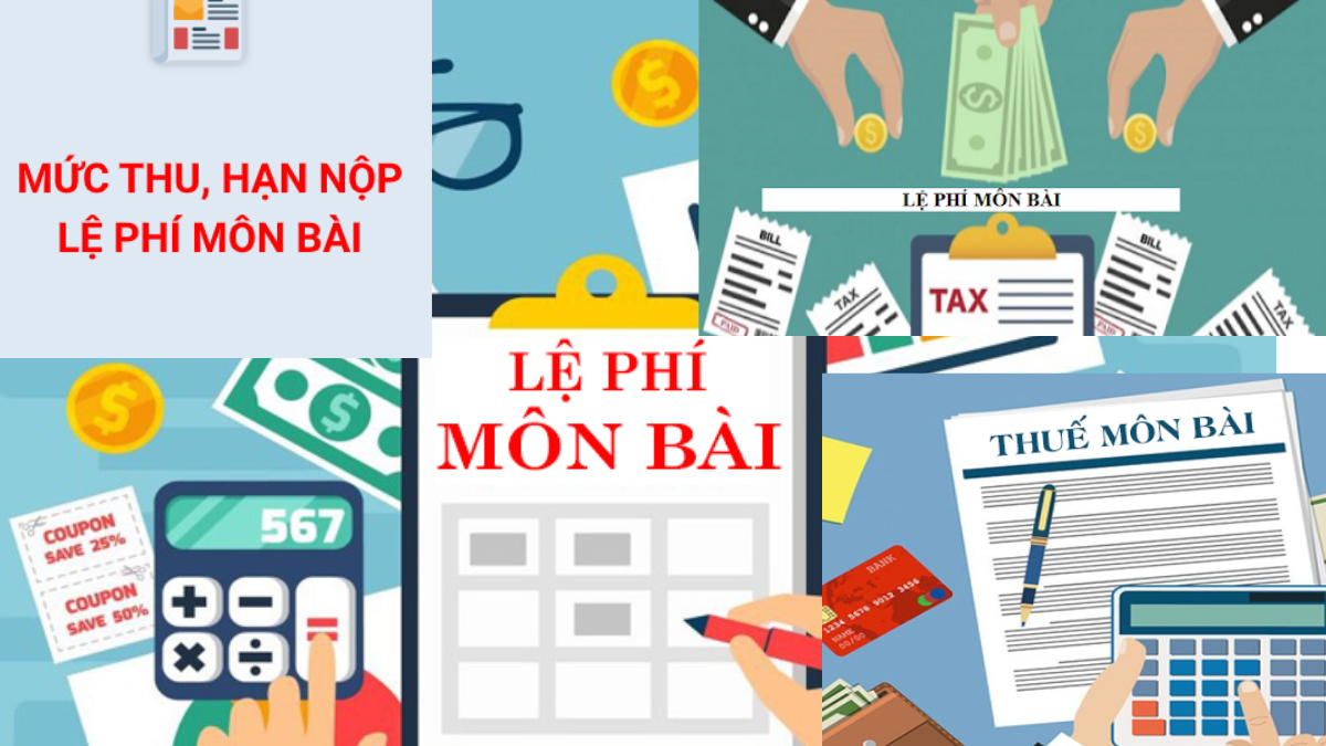 Mức thu lệ phí môn bài đối với hoạt động sản xuất, kinh doanh như thế nào?