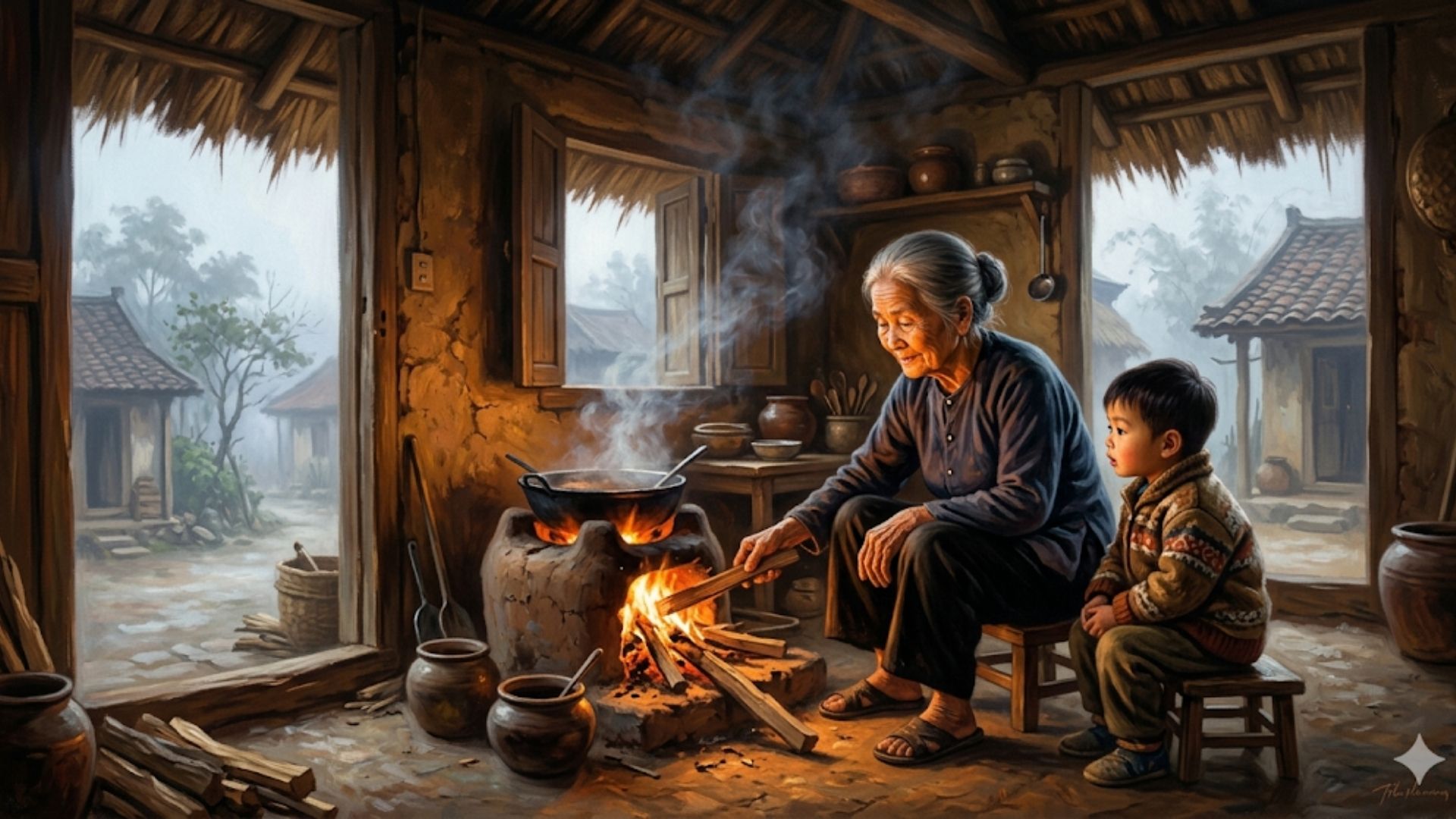 Cảm nhận hình ảnh người bà trong bài thơ Bếp lửa hay, ấn tượng nhất