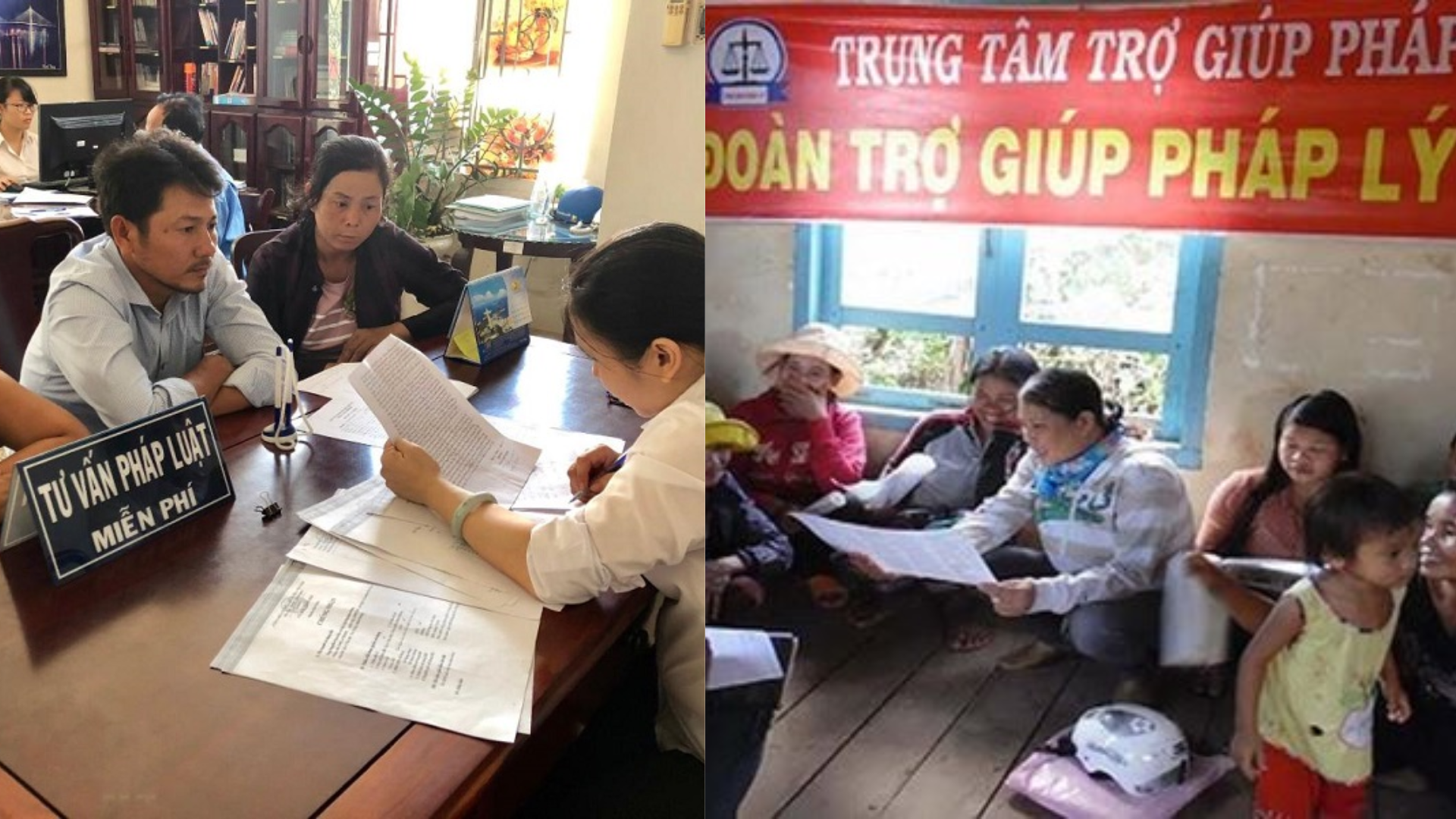 Khi yêu cầu trợ giúp pháp lý phải nộp gì cho tổ chức trợ giúp pháp lý?