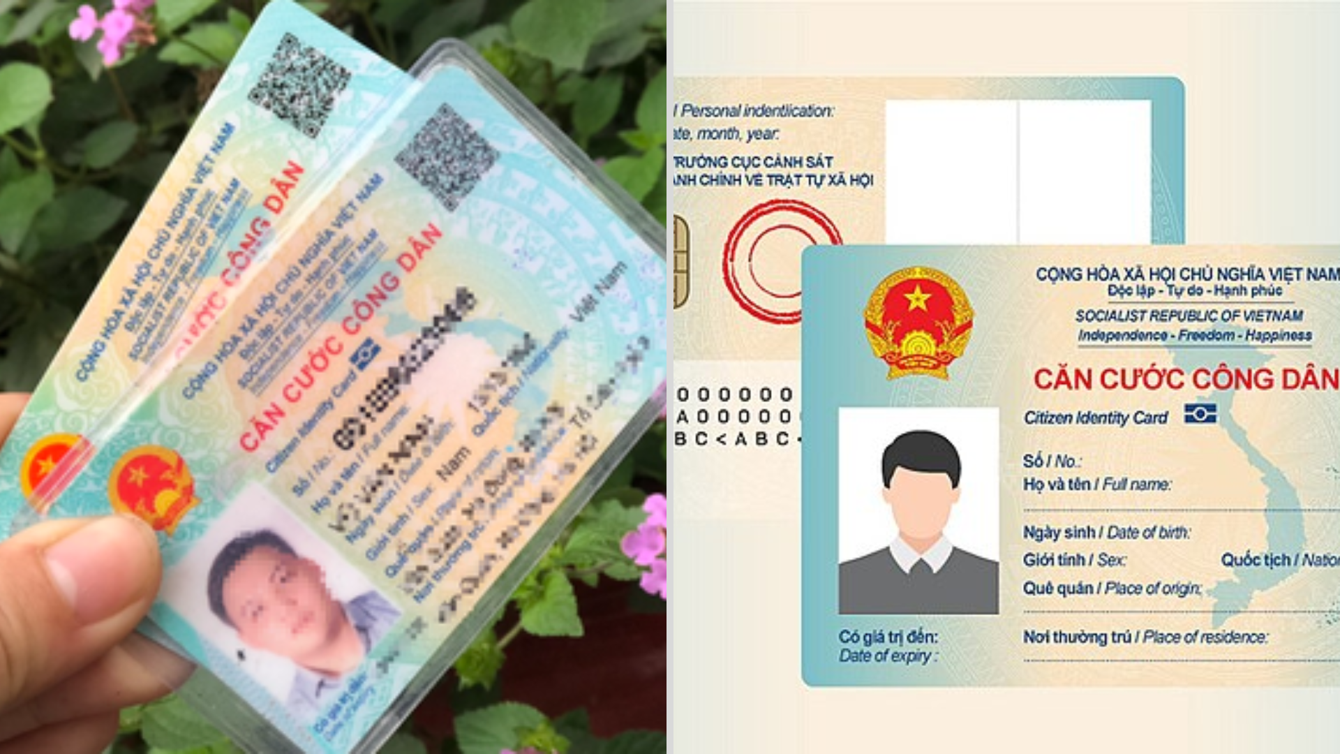 Căn cước công dân mẫu mới thay đổi gì từ 01/07/2024?