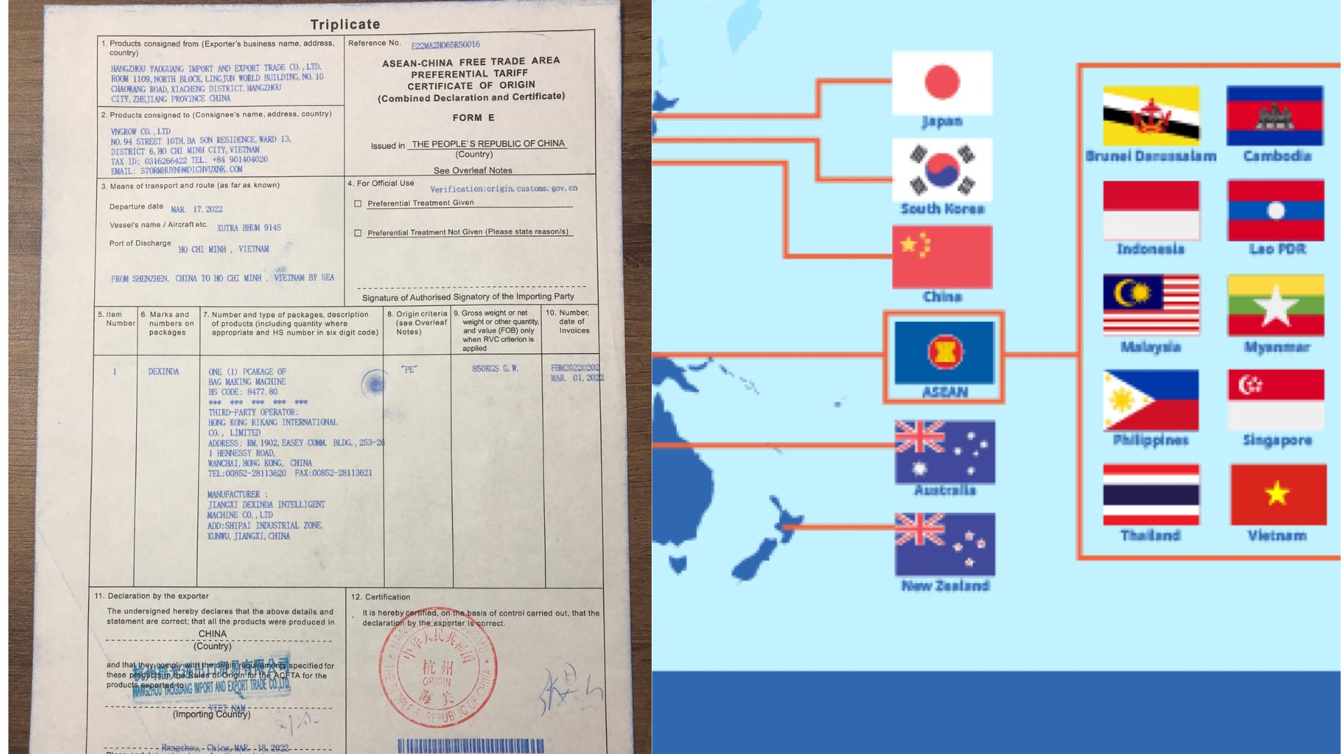 Hiện nay CO form RCEP gốc bị mất thì có được cấp bản sao hay không?