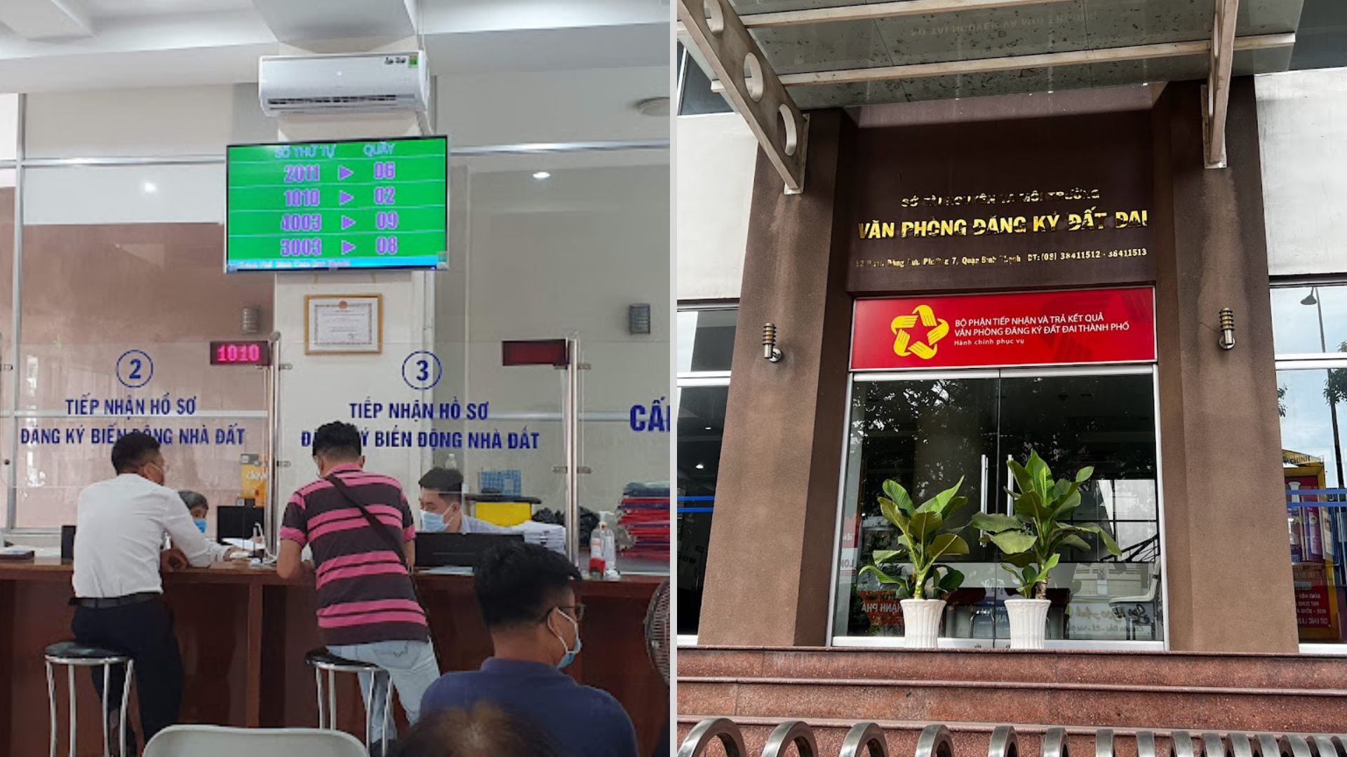Địa chỉ, số điện thoại văn phòng đăng ký đất đai TP HCM