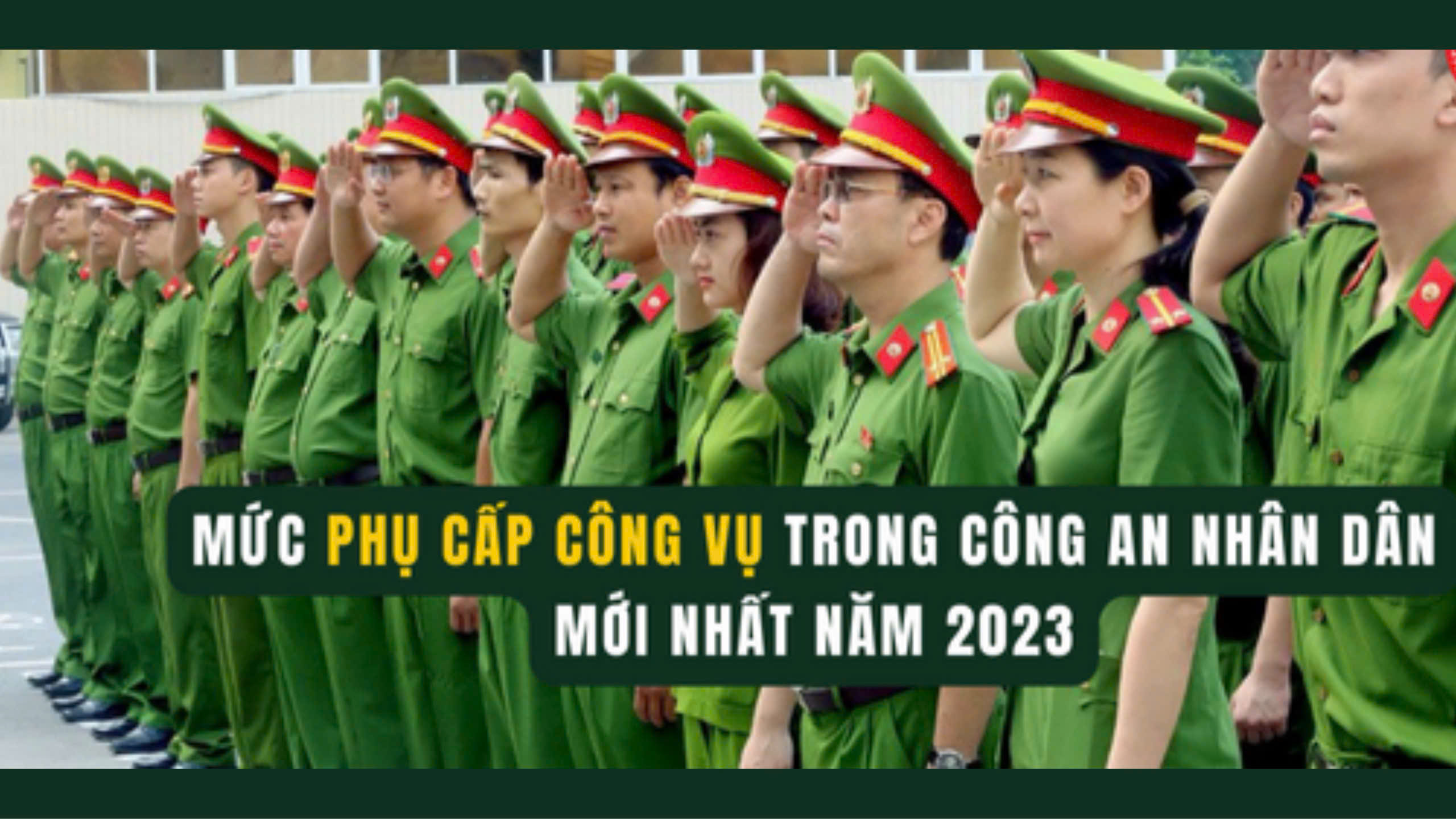 Trường hợp nào không được hưởng chế độ phụ cấp công vụ trong Công an nhân dân