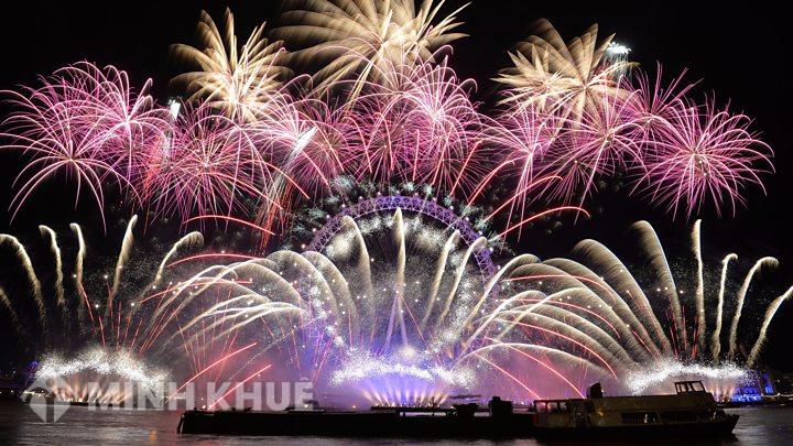 Những địa điểm thường bắn pháo hoa Tết tại các thành phố lớn