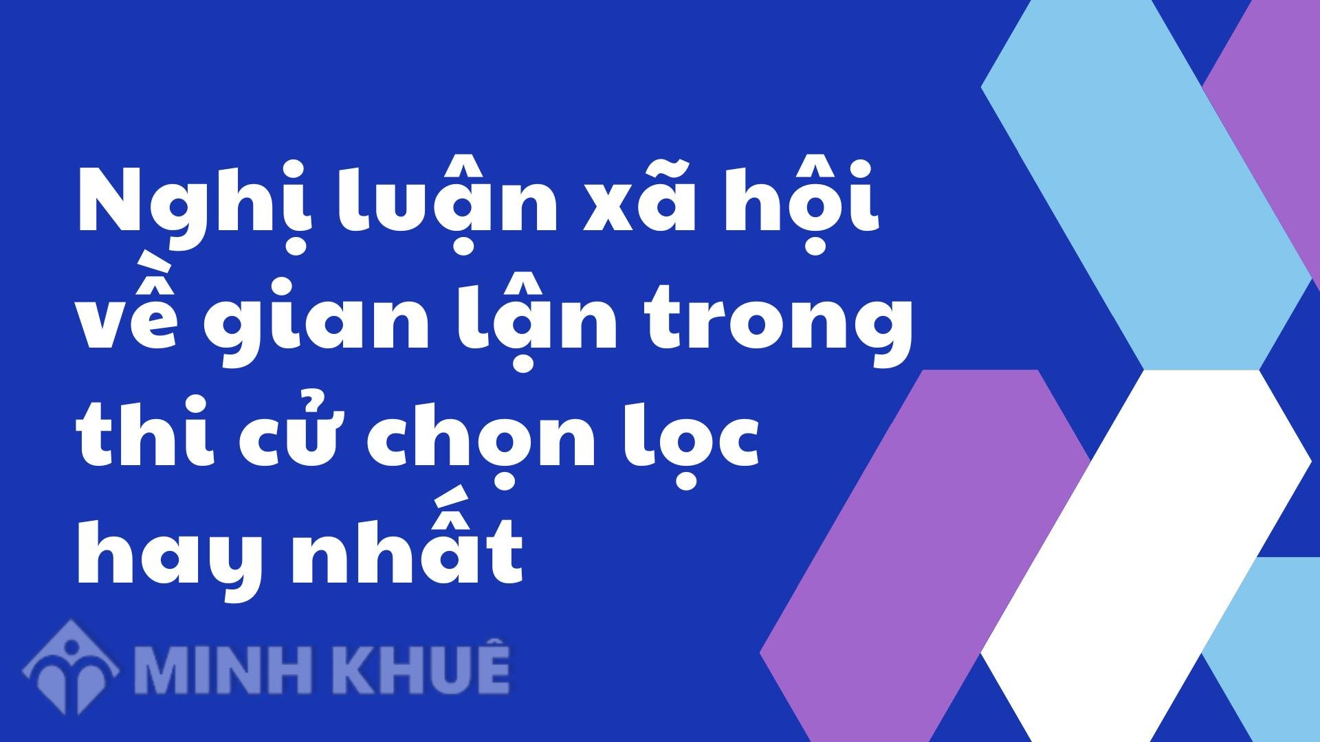 Nghị Luận Xã Hội Về Gian Lận Trong Thi Cử Chọn Lọc Hay Nhất