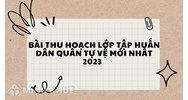 Bài thu hoạch là gì? Cách viết bài thu hoạch