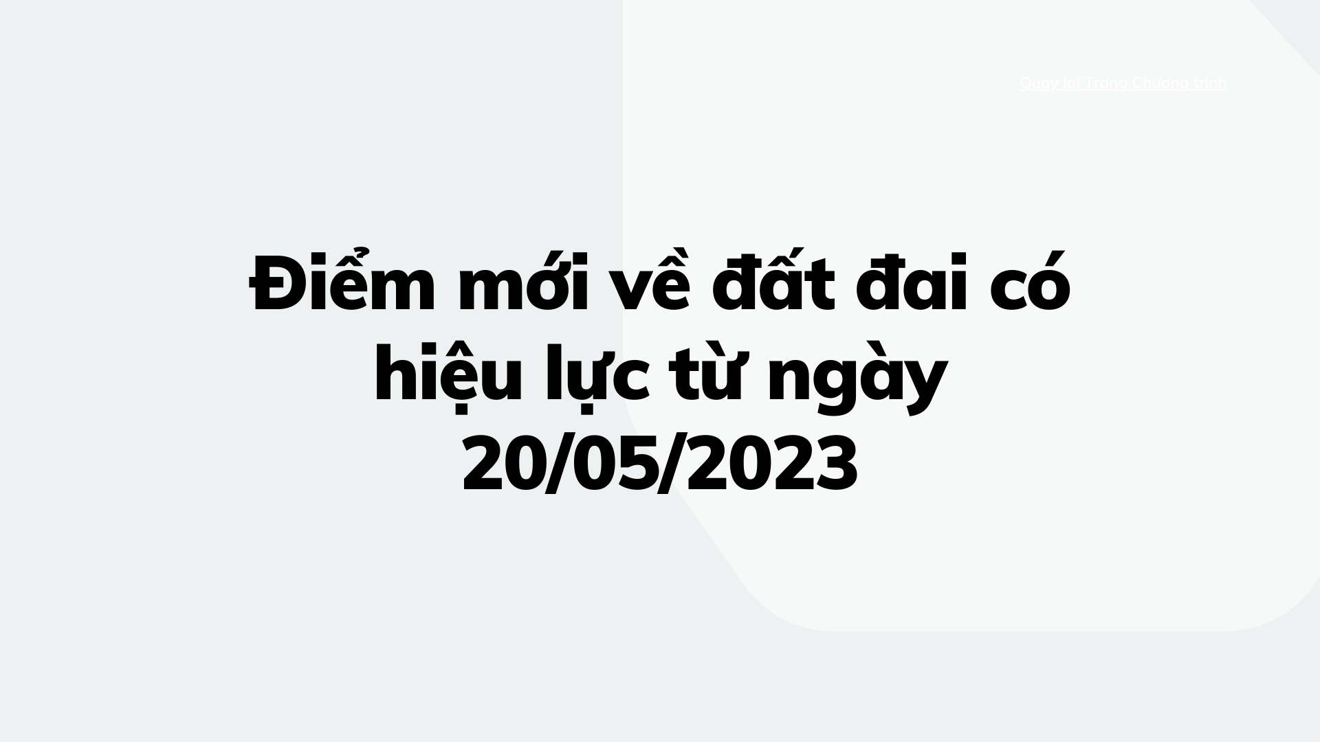 Điểm mới về đất đai về đấu giá, giao đất và cho thuê đất?