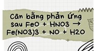 FeO + H2→ Fe + H2O | Phương trình hoá học FeO ra Fe