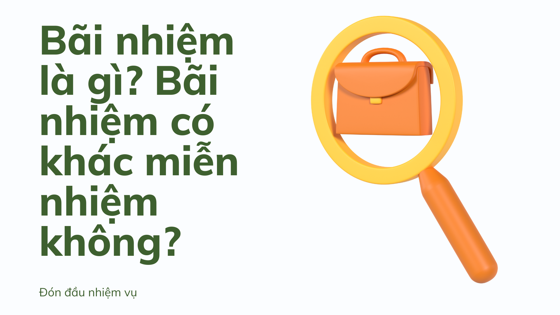 Bãi nhiệm là gì? Bãi nhiệm có khác miễn nhiệm không?