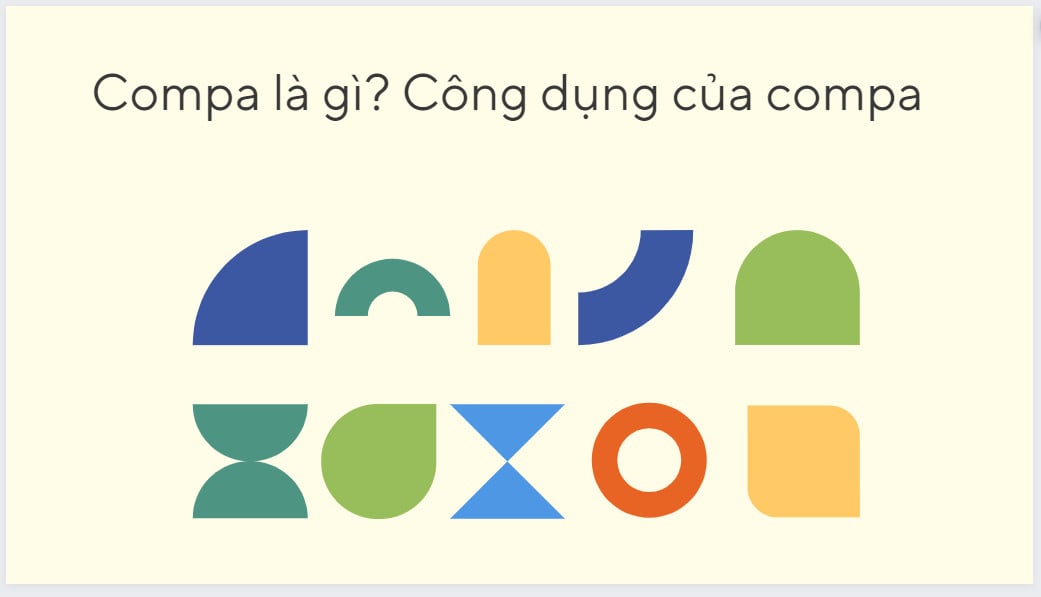 Compa là gì? Công dụng của compa