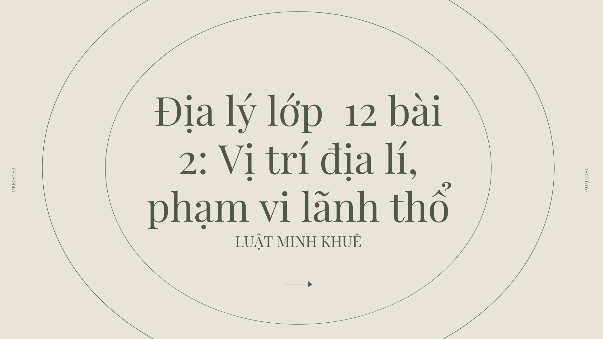 Địa lý lớp 12 bài 2: Vị trí địa lý, phạm vi lãnh thổ
