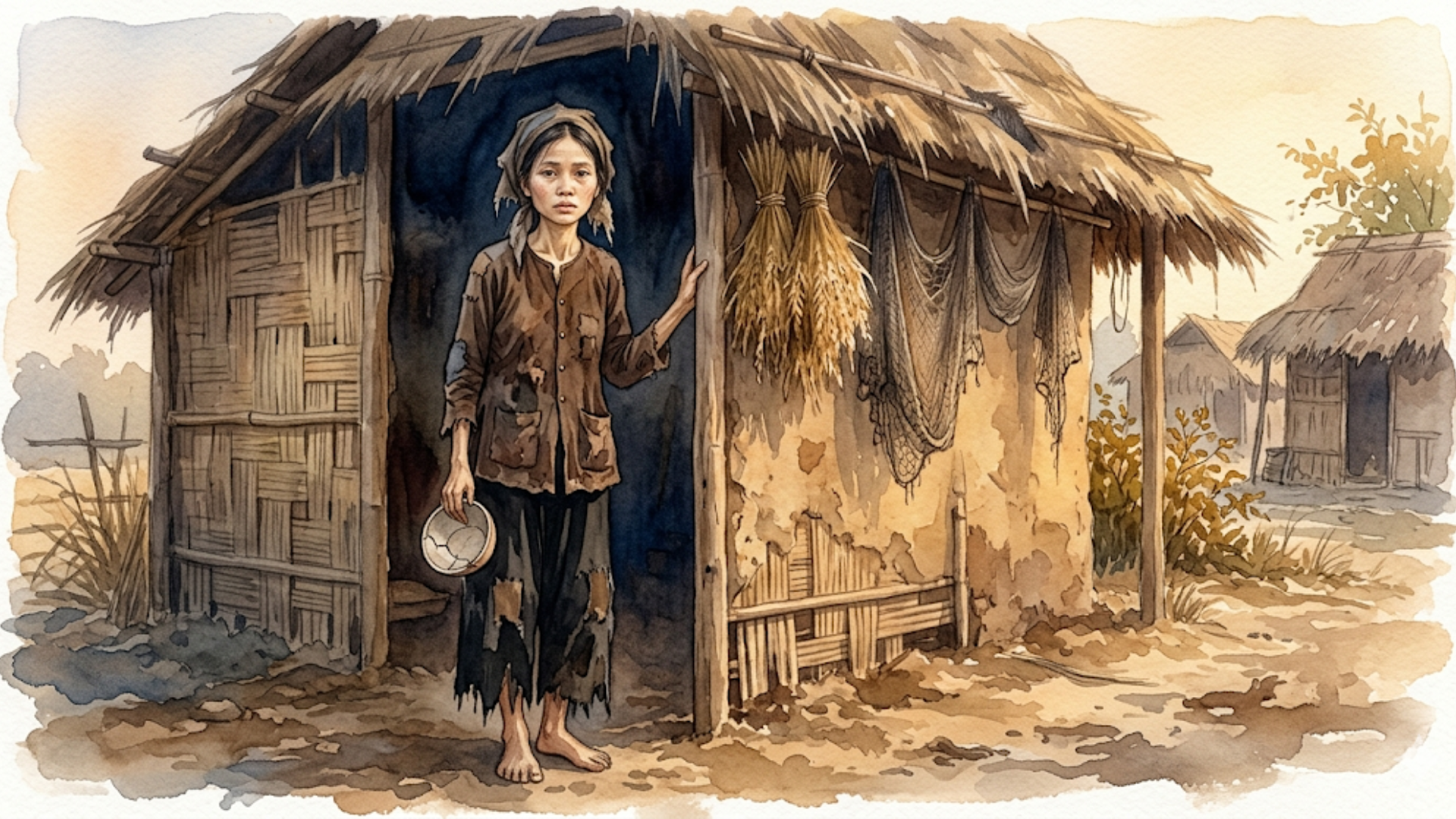 Dàn ý Phân tích nhân vật Thị trong Vợ nhặt - Kim Lân đầy đủ, chi tiết